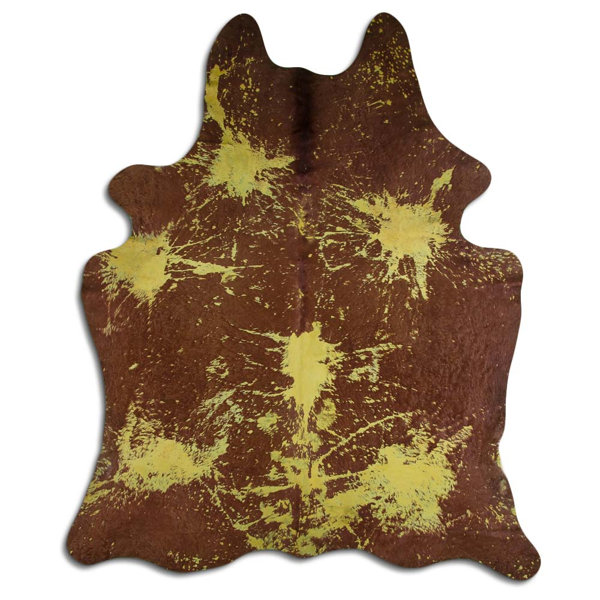 Foundry Select Terrian Handmade Cowhide Rug Wayfair